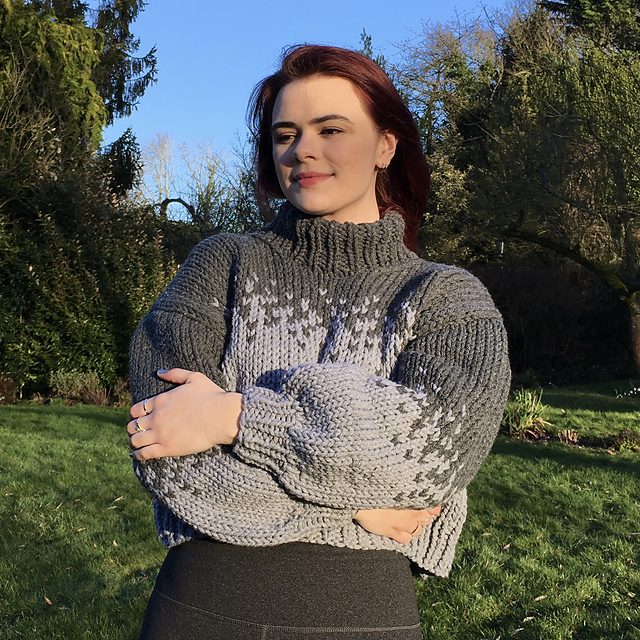 Ravelry: Pixel Jumper pattern by Chloe Sawyer