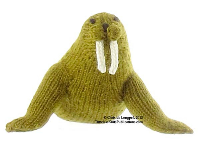 Ravelry: Walrus pattern by Chris de Longpré