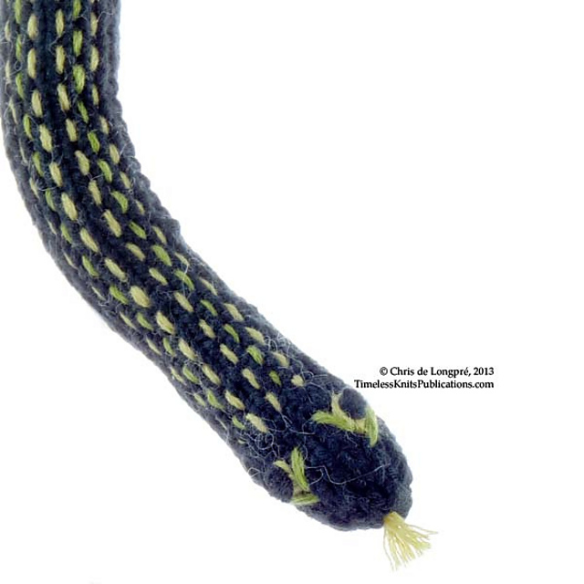 Ravelry: Garter Snake pattern by Chris de Longpré