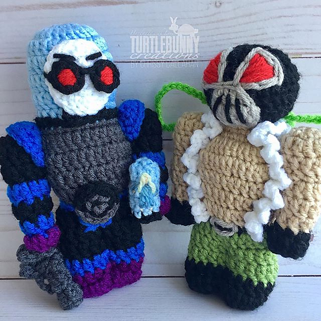 Ravelry: HandmadeChrissy's DC Comics Inspired Fan Dolls