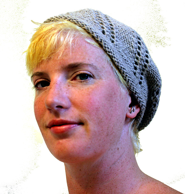 Ravelry: Tilted Hat pattern by Christa Giles