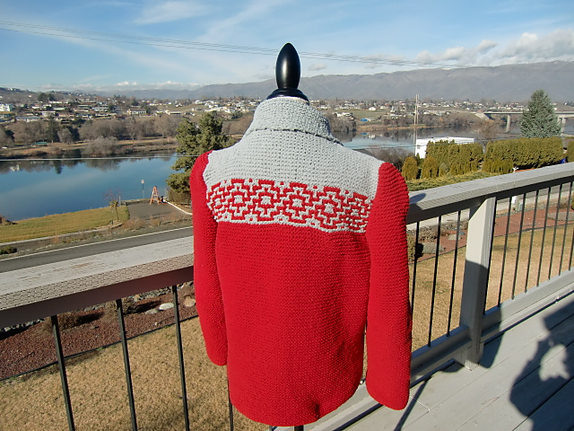 Ravelry: Garter Stitch Color-Block Jacket pattern by Ann E. Smith
