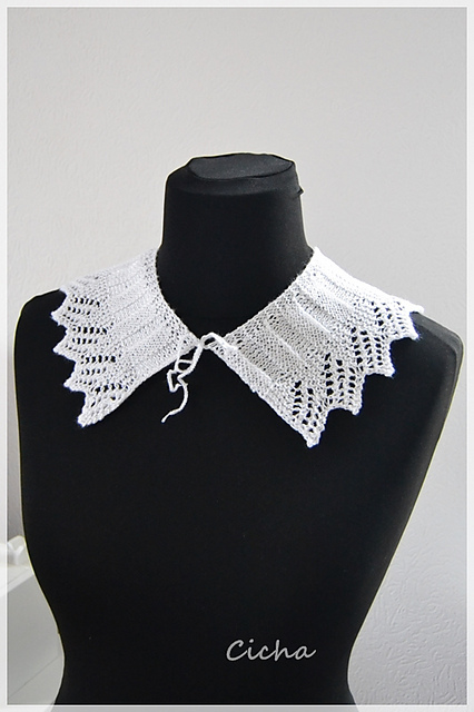 Ravelry: Lace Collar Pattern No 1 pattern by A.M.