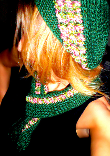 Ravelry: Pretty Puffs Scarf (to match Pretty Puffs hat) pattern by ...