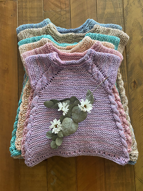 Ravelry: Cotton Tunic dress pattern by Cindy Cannell