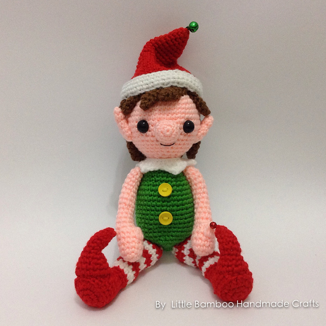 Ravelry: Christmas Elf pattern by Little Bamboo Handmade