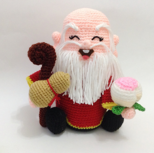 Ravelry: Shou Xing The Longevity Doll pattern by Little Bamboo Handmade