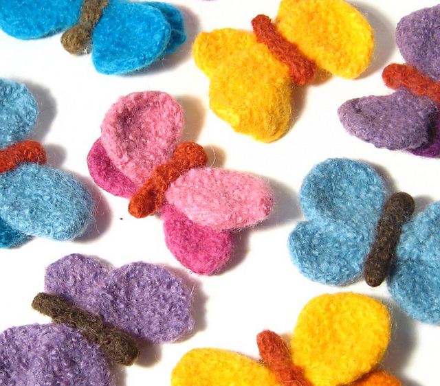 Ravelry: Felt Butterfly pattern by Claire Fairall Designs