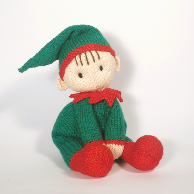 Ravelry: Jo-Jo Cuddle Elf Doll pattern by Claire Fairall Designs