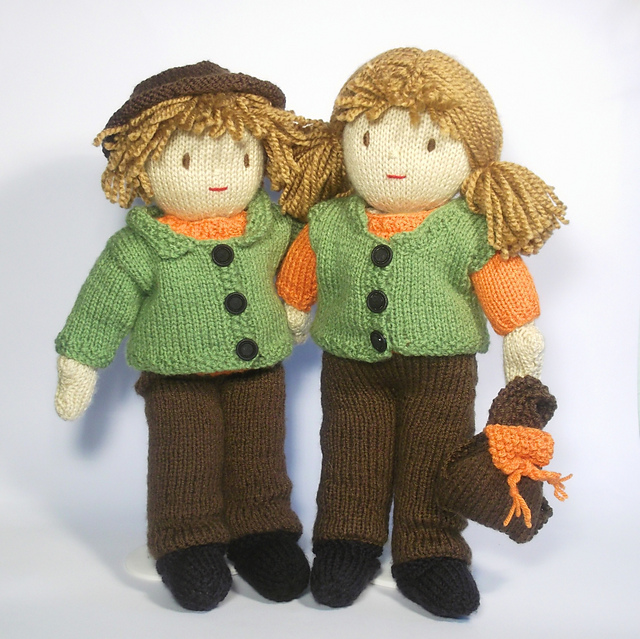 Ravelry: Jesse and Josie Dolls - Go Exploring pattern by Claire Fairall ...