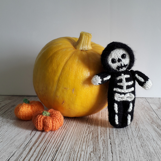 Ravelry: Little Skeleton Doll pattern by Claire Fairall Designs