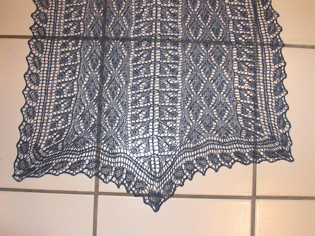 Ravelry: Berry Blue-tiful Summer Stole S2022 pattern by Joan Schrouder