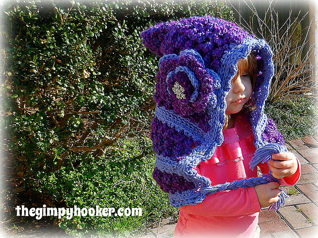 Ravelry: Posey Pixie Hood pattern by Claire F Martin
