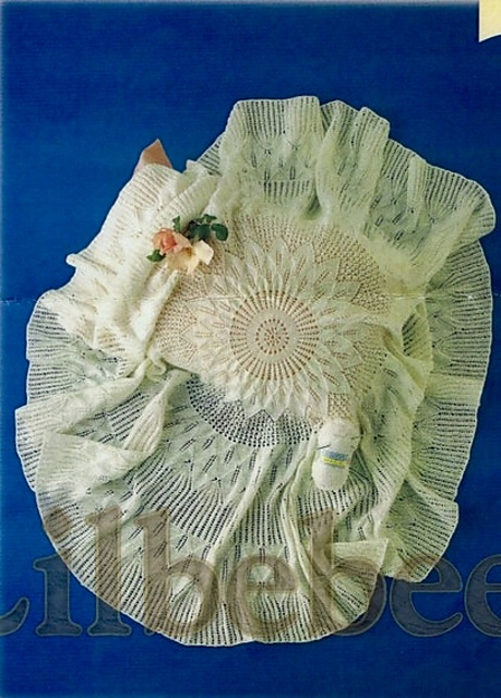 Ravelry: Circular Shawl in Traditional Lace pattern by Shepherd Yarns