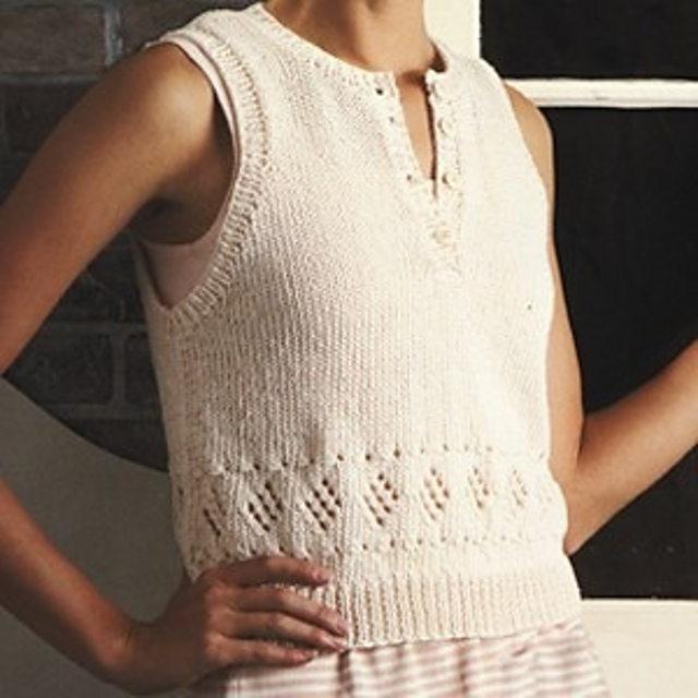 Ravelry: Sleeveless Pullover pattern by Ann E. Smith