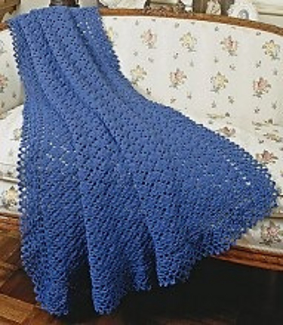 Ravelry: Shells & Lace Afghan pattern by Terry Kimbrough