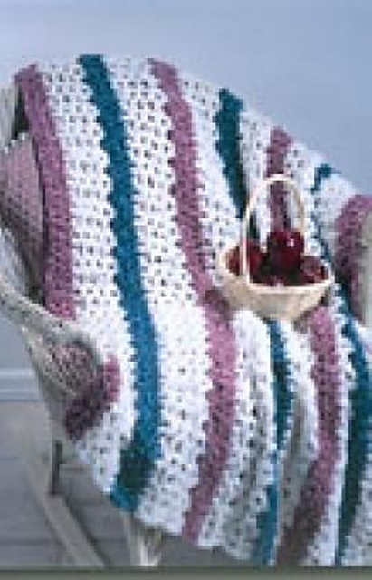 Ravelry: Three-Color Afghan pattern by Marilyn Coleman