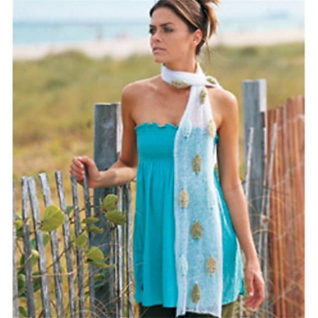 Ravelry: #33 Leaf Pattern Scarf pattern by Rima Mikneviciene