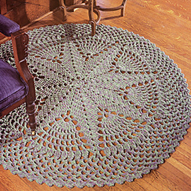 Ravelry: Starburst Rug pattern by Anne Halliday