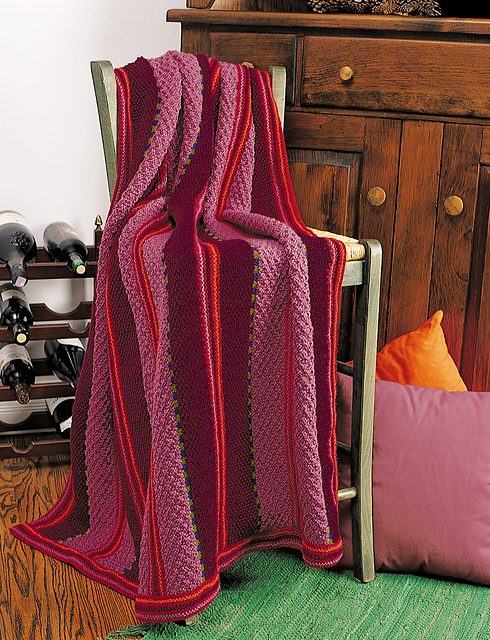 Ravelry: Fiesta Textures Throw pattern by Patons