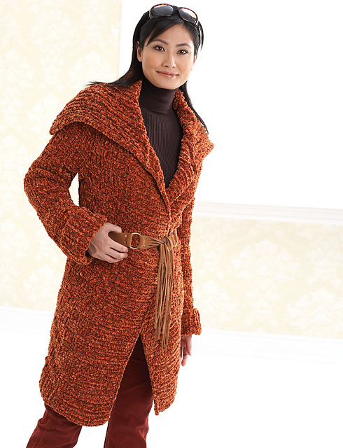 Ravelry: Long Coat pattern by Patons