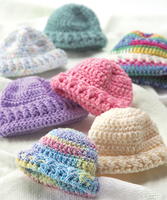 Ravelry: Preemie Hats Knit pattern by Red Heart Design Team
