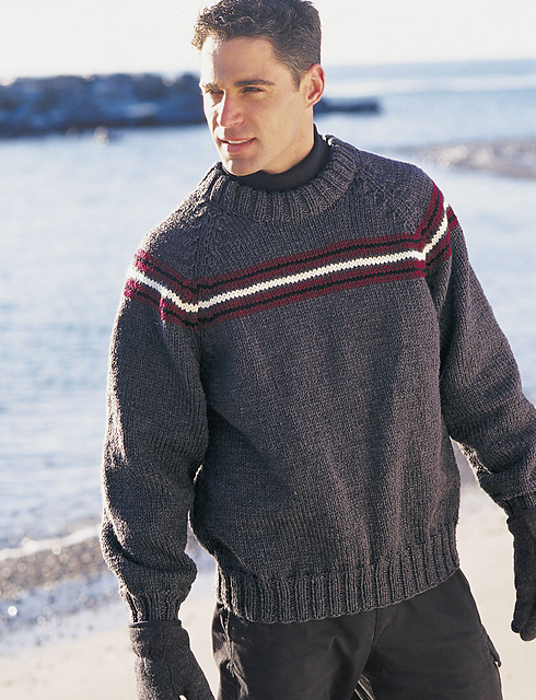 Ravelry: Simple Stripe Raglan pattern by Patons