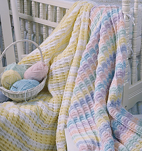 Ravelry: Pastel Stripes pattern by Carole Rutter Tippett