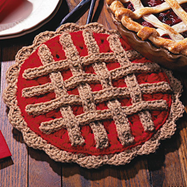 Ravelry: Cherry Pie Hot Pad pattern by Nanette M. Seale
