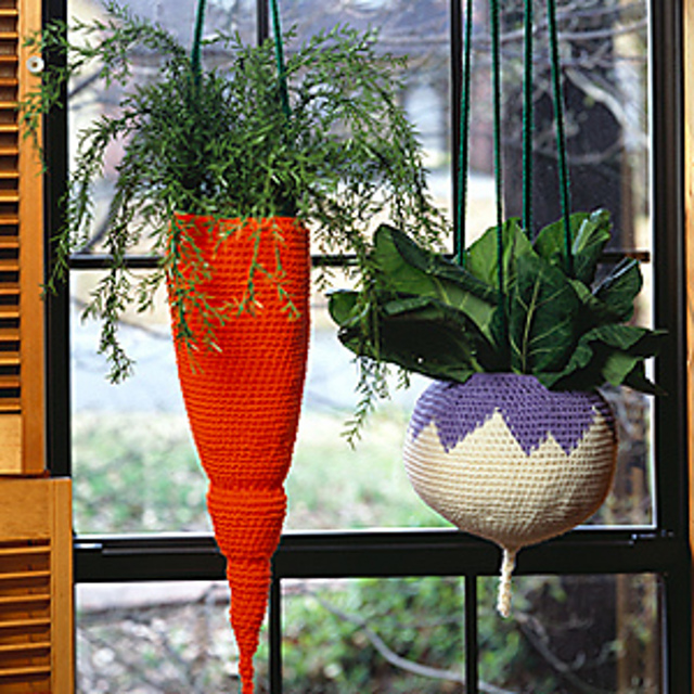Ravelry: Veggie Planters pattern by Nancy Fuller
