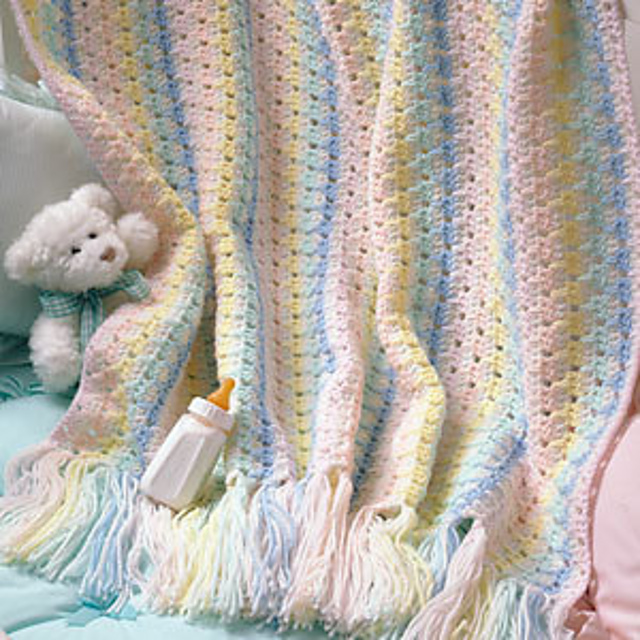 Ravelry: Rainbow Baby Wrap pattern by Carole Prior