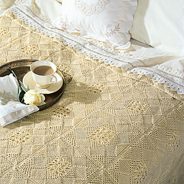 Ravelry: Beautiful Squares Bedspread pattern by Sarah J. Green