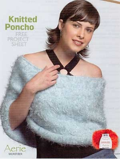 Ravelry: Poncho pattern by Moda Dea