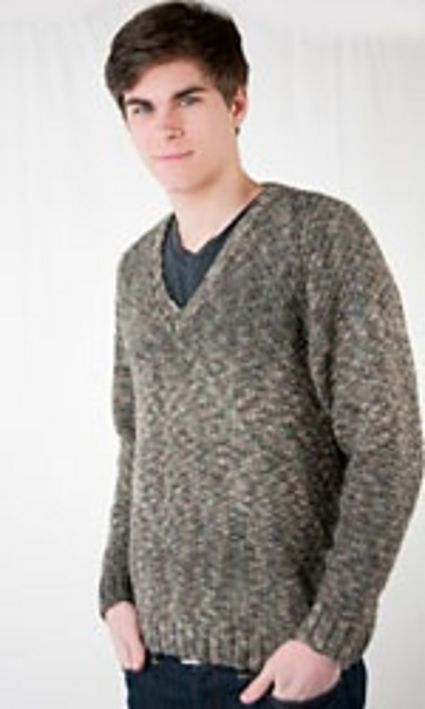 Ravelry: Men's Jeans Topper Raglan pattern by Edie Eckman