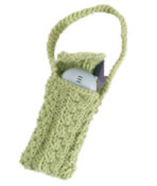 Ravelry: Knit Cell Phone Cover pattern by Grace Alexander