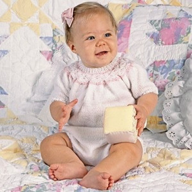 Ravelry: Smocked Bubble Suit pattern by Joan Beebe