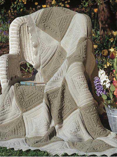 Ravelry: Diagonal Squares Afghan pattern by Katharine Hunt