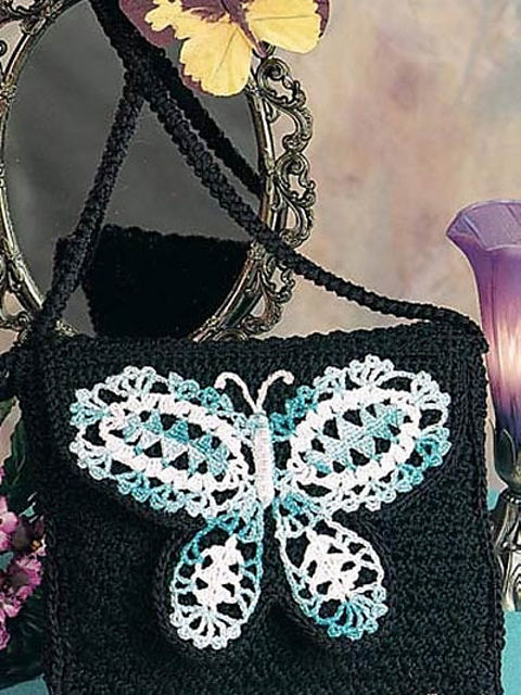 Ravelry: Butterfly Crochet Handbag pattern by Maggie Petsch Chasalow