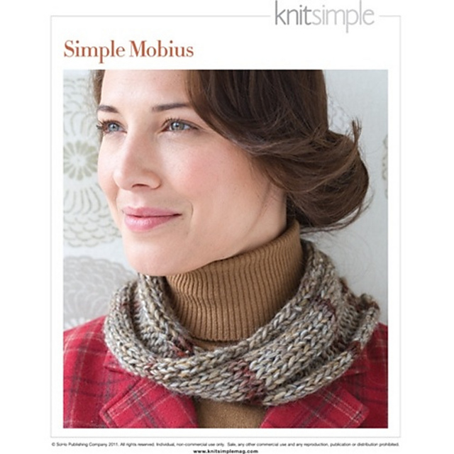 Ravelry: #11 Simple Mobius pattern by Lori Steinberg