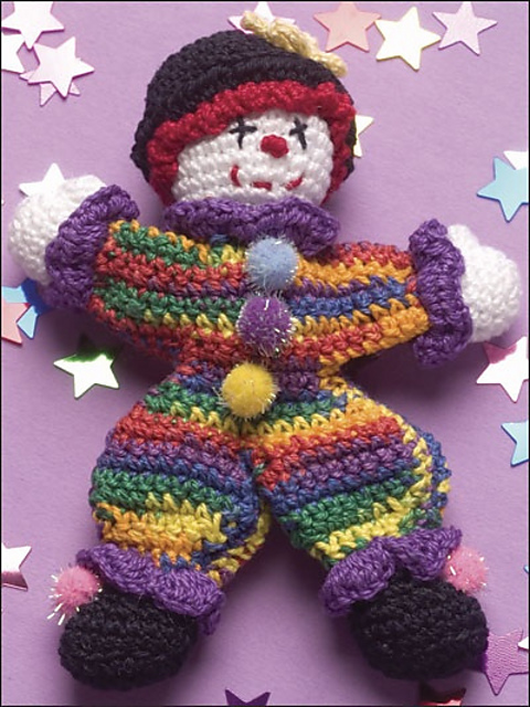 Ravelry: Tiny the Clown pattern by Angela Winger