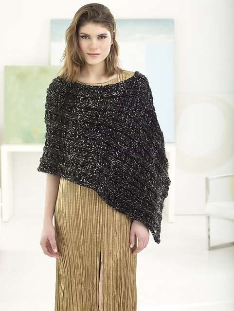 Ravelry: Eclipse Poncho pattern by Sarah Zee