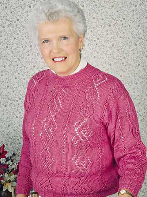 Ravelry: S-Lace Pullover pattern by Maureen Egan Emlet