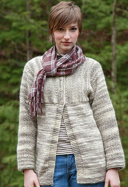 Ravelry: Sideways Yoke Cardigan pattern by Susan Mills Knits