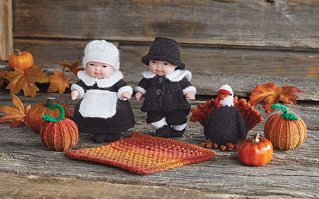 Ravelry: Thanksgiving Doll Outfit Set pattern by Mary Maxim