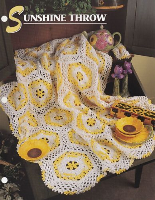 Ravelry: Sunshine Throw pattern by Dot Drake