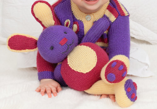 Ravelry: Rosie Rabbit Toy pattern by Heather Granger