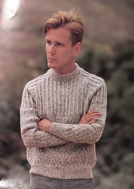 Ravelry: Men’s Textured Pullover pattern by Patons
