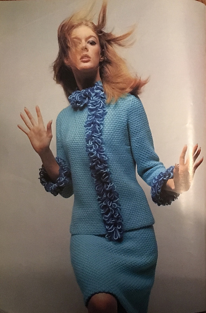 Ravelry: 6702 Suit with Loop Fringe pattern by Brunswick