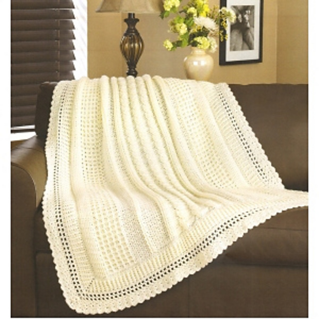 Ravelry: Cozy Cables Afghan pattern by Ruth Hunter