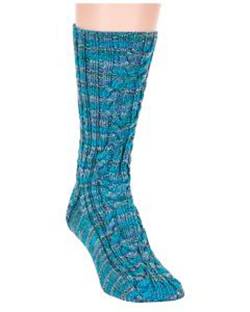 Ravelry: Cabled Sock #9958 pattern by Mary Maxim